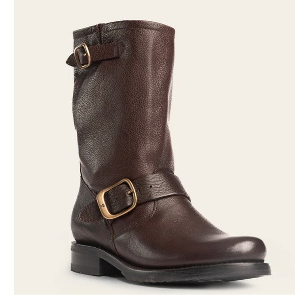 Frye | Shoes | Nwt Frye Veronica Short Dark Brown | Poshmark